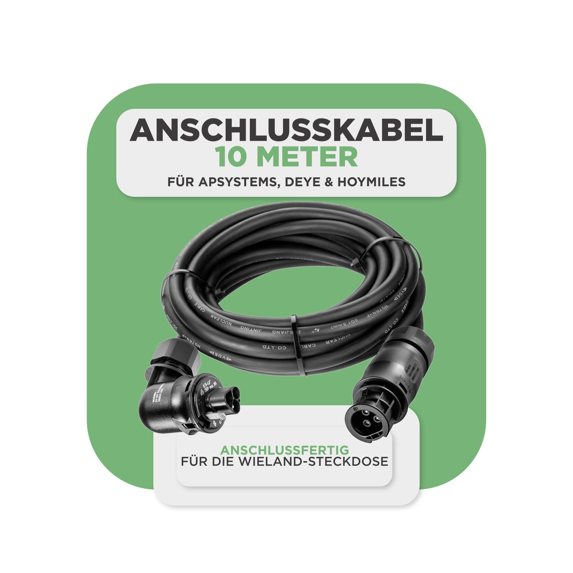 Balkonkraftwerk Basic Set 1000 Wp — Solyco 500 Wp Glas-Glas Fullblack-Modul Bifazial / 2 Module ...